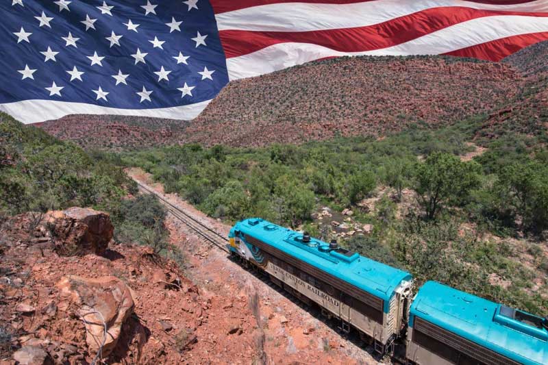 All Aboard for America250 | Verde Canyon Railroad Press Release